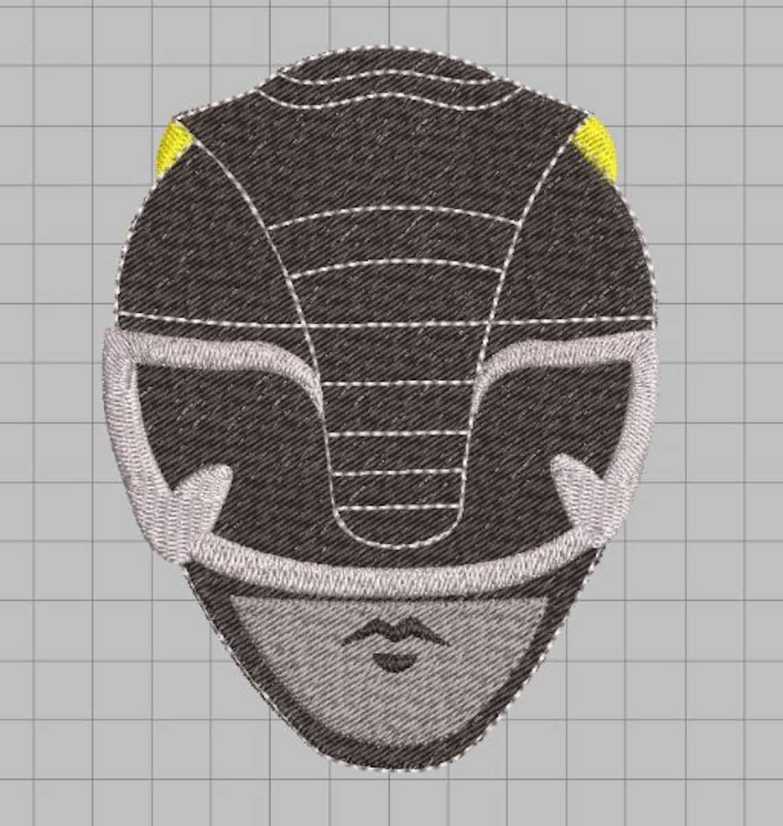 Power Rangers Embroidery Designs 2 Inch Size - Etsy