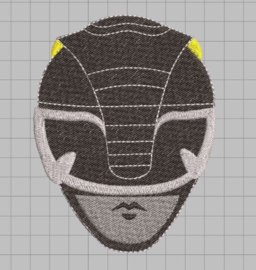 Power Rangers Embroidery Designs 2 Inch Size - Etsy