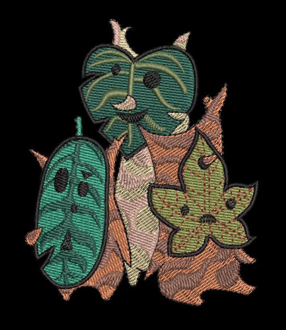 Zelda Machine Embroidery Design BOTW Koroks 4x4 - Etsy