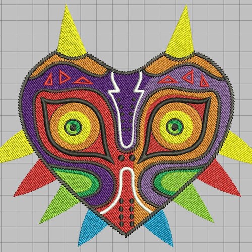 Zelda Machine Embroidery Design Embellished Spirit - Etsy