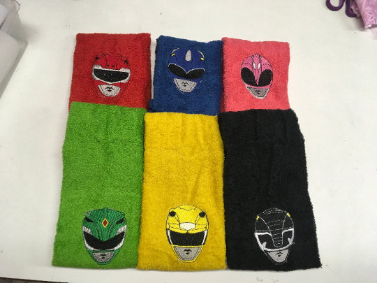 Power Rangers Embroidery Designs 4x4 and 5x5 PES Format | Etsy