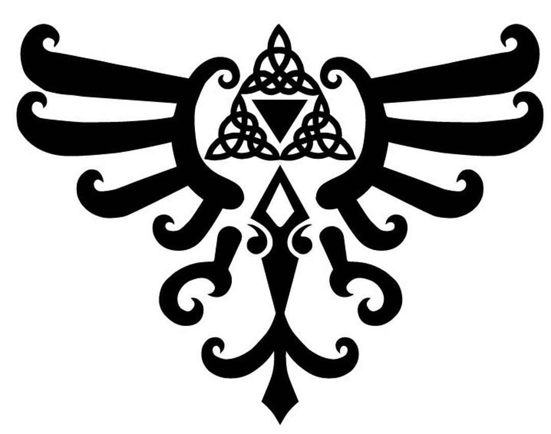 SVG File Zelda Inspired Embellished Crest - Etsy