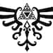 SVG File Zelda Inspired Embellished Crest - Etsy