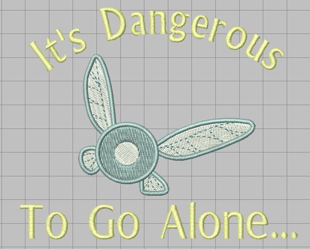 Zelda Machine Embroidery Design - Navi Fairy 5x4 - Etsy