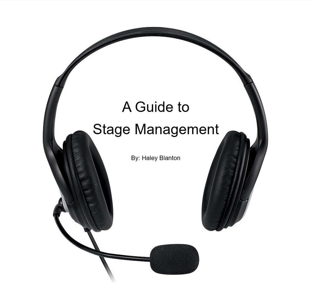 Stage Management Guidebook - Etsy