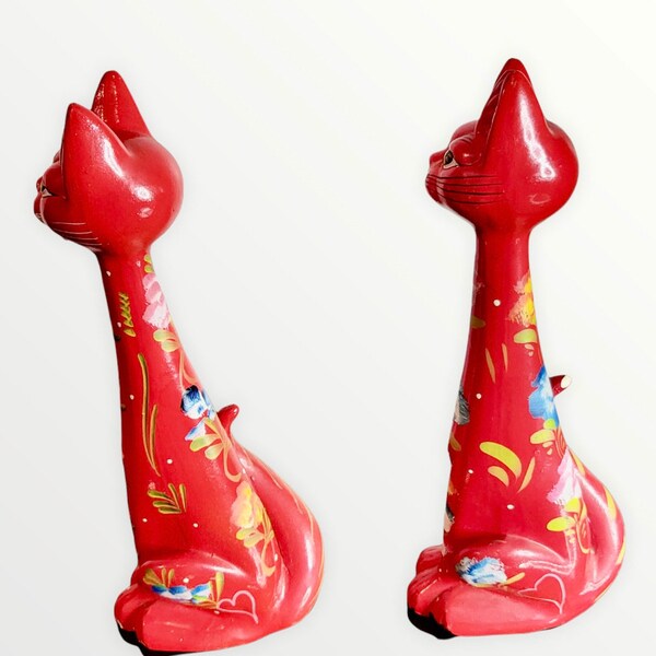 Ceramic Cat Decor - Etsy