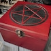Wooden Box Sigil Lucifer Black & Gold - Etsy