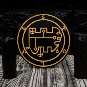 STOLAS (STOMAS) - Wooden Altar Pentacle - Etsy