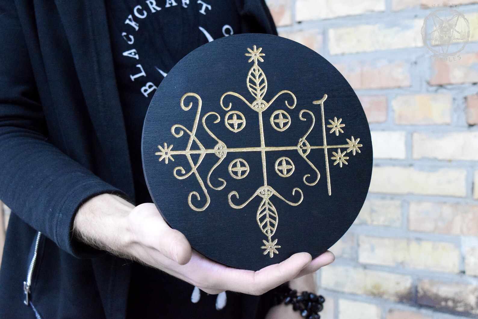 Loa Papa Legba Veve Wooden Vodou Altar Pentacle - Etsy Australia