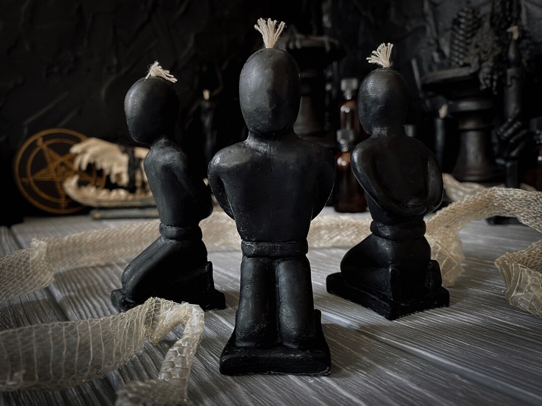 Curse Doll, Slave | Beeswax Candle - Etsy
