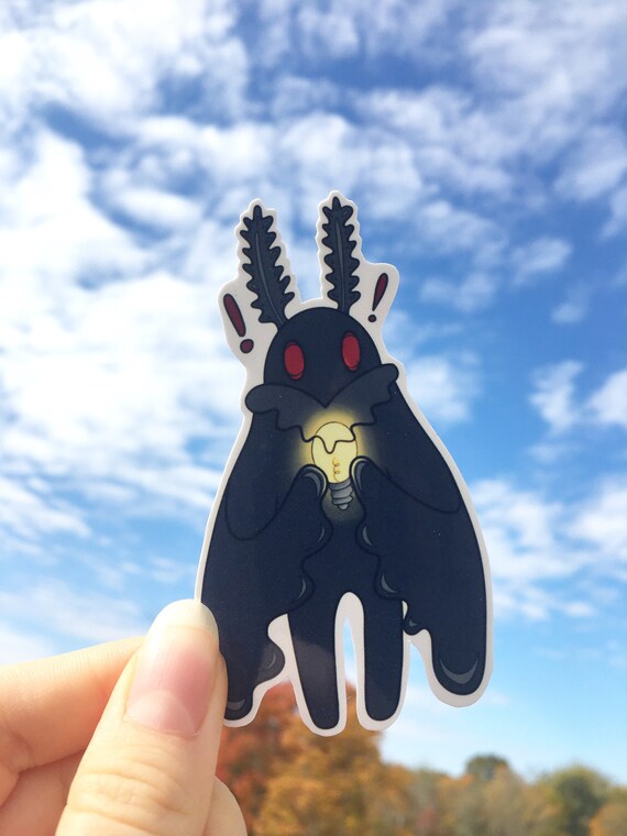 Mothman With Lightbulb - Etsy