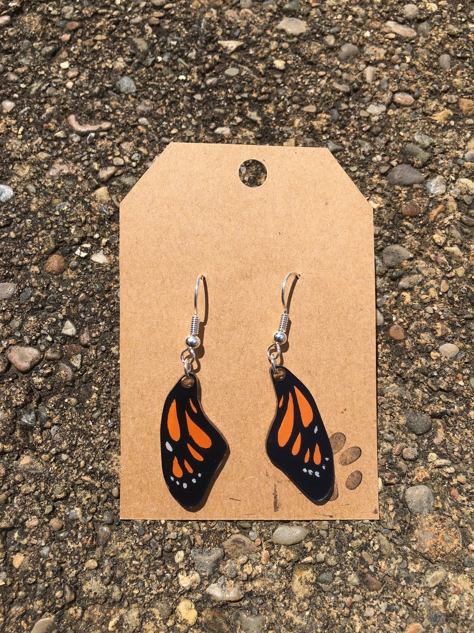 Monarch Butterfly Earrings - Etsy
