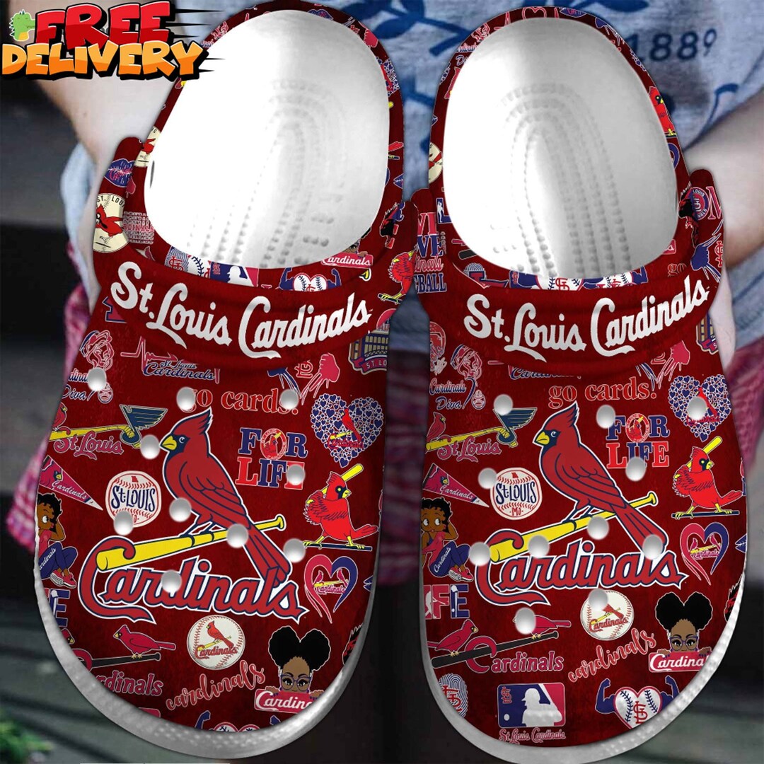 St. Louis Cardinals MLB Passion Comfortable Crocs Clogs Shoes - Etsy
