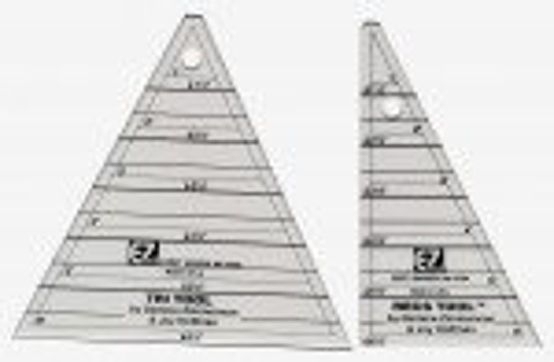 Triangle in a Square Acrylic Template - Etsy