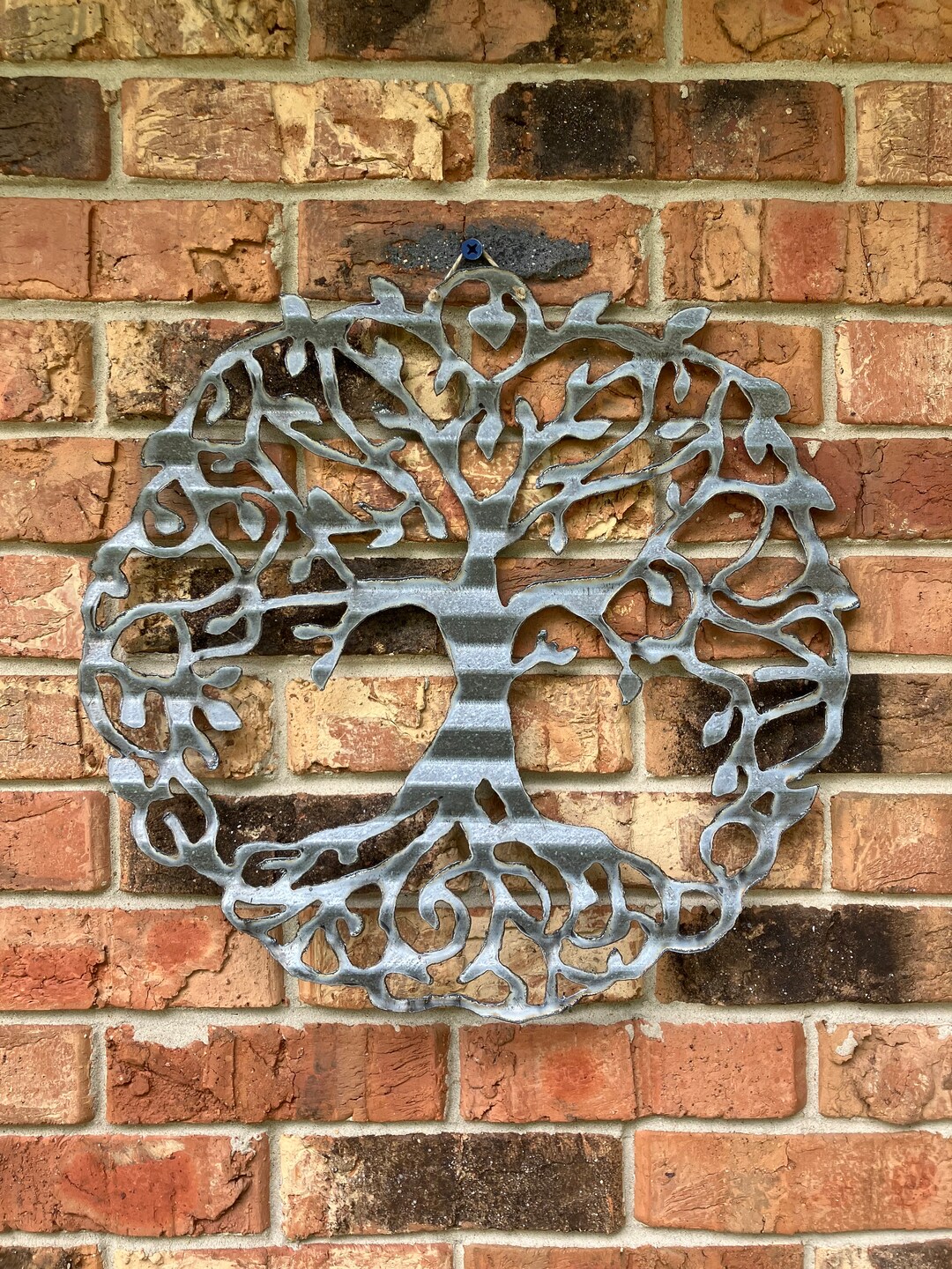 TREE OF LIFE Reclaimed Tin Sign - Etsy