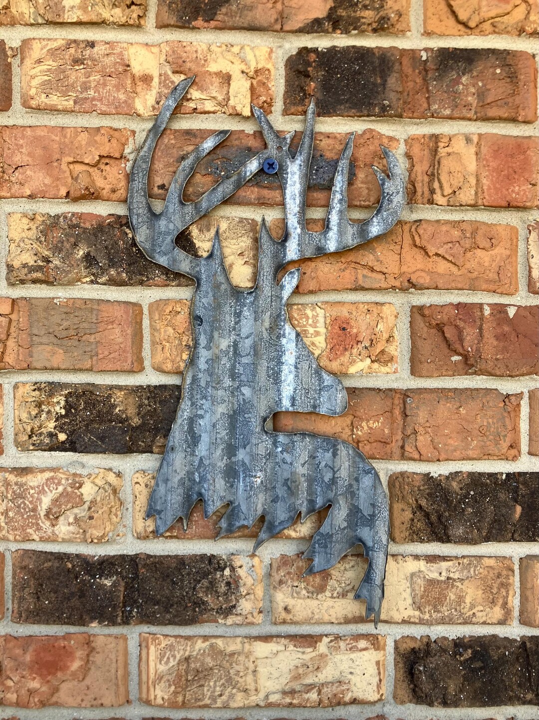 BUCK Reclaimed Tin Sign - Etsy