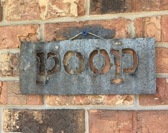 Fart Poop Pee Sign Funny Bathroom Sign Bathroom Decor Bathroom Wall ...