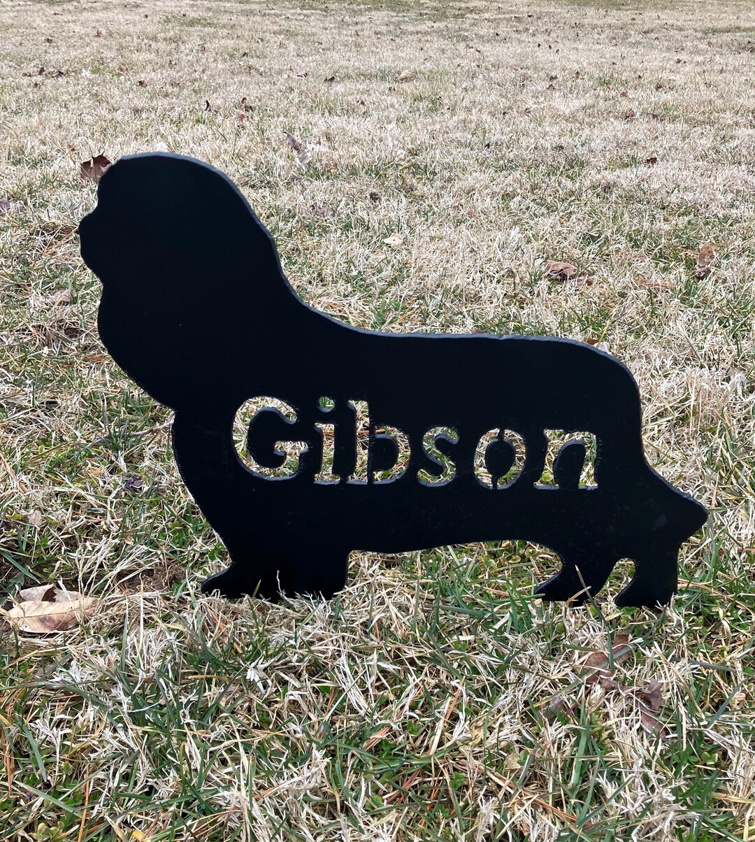 Personalized CAVALIER KING CHARLES Spaniel Yardstake Memorial Sign - Etsy