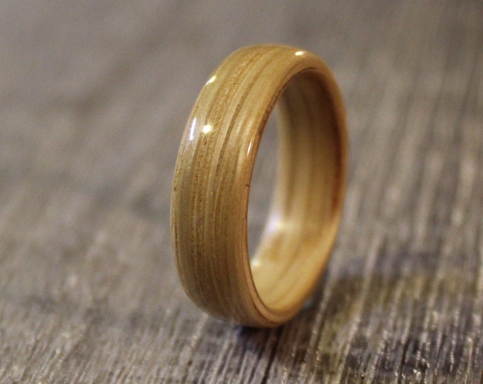 White Oak Wooden Ring White Oak Bentwood Ring Handcrafted Wood Ring - Etsy