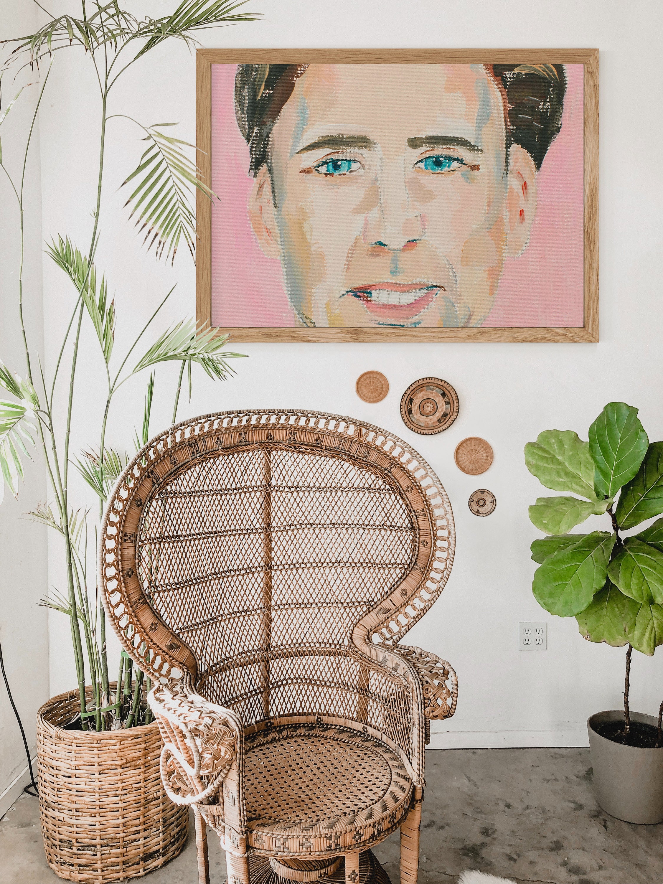 It is Just Nicolas Cage, Nicolas Cage Art, Nicolas Cage Print, Original ...