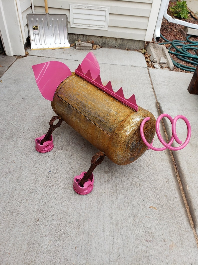 Rustic Fire Pig Fire Pit - Etsy