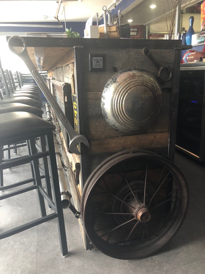 Custom Hot Rod Tailgate Bar - Etsy