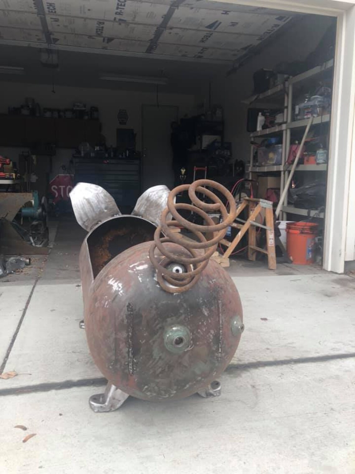 Rustic Fire Pig Fire Pit - Etsy