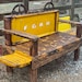 1953-72 Yellow Ford Tailgate Bench W/stepside Trays - Etsy