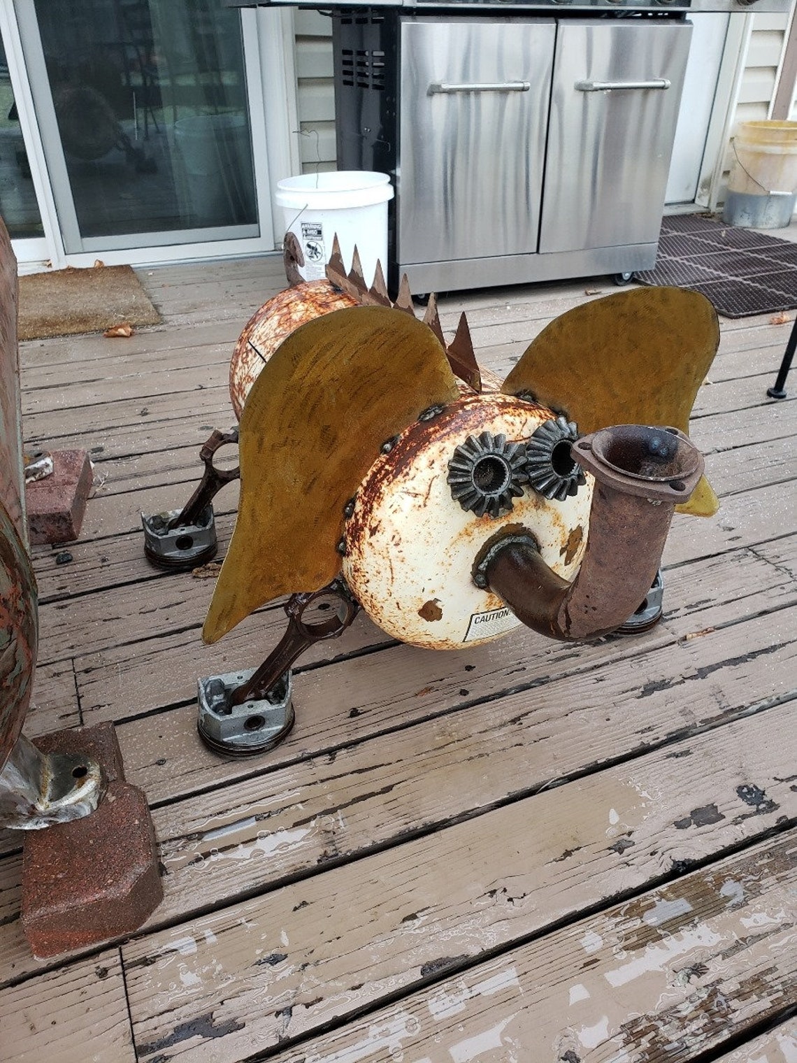 Fire-phant Fire Pit Elephant Complete With Smoking Trunk - Etsy