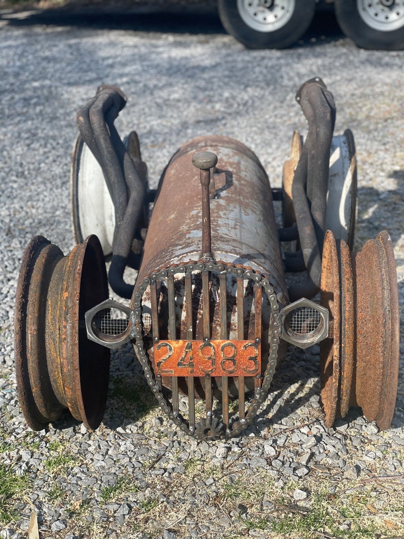 Custom Rat Rod Firepit - Etsy