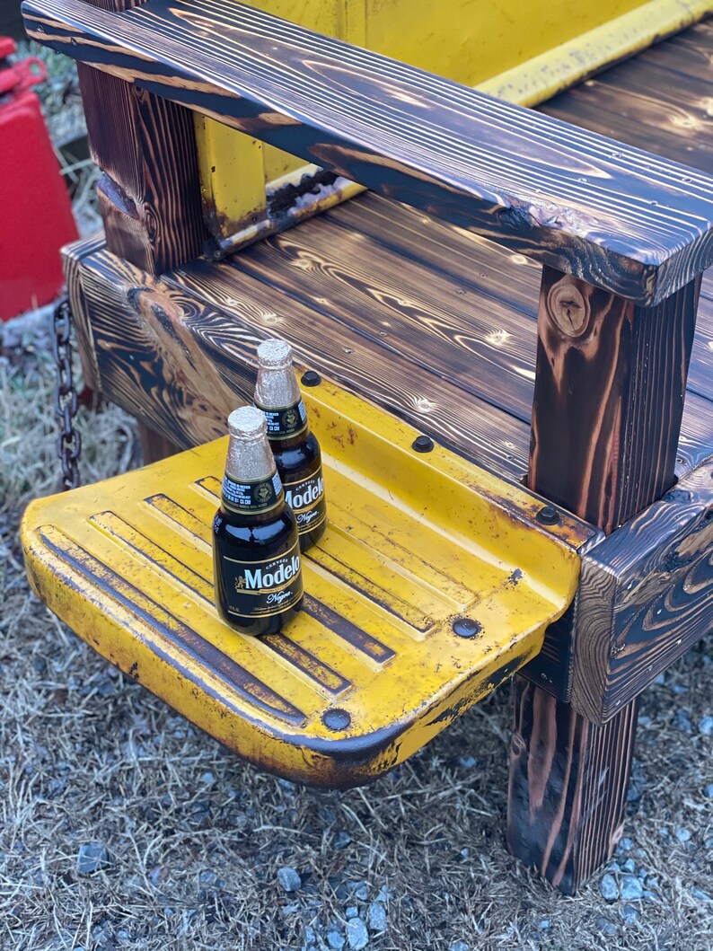 1953-72 Yellow Ford Tailgate Bench W/stepside Trays - Etsy