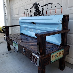 69 Ford Tailgate Bench - Etsy