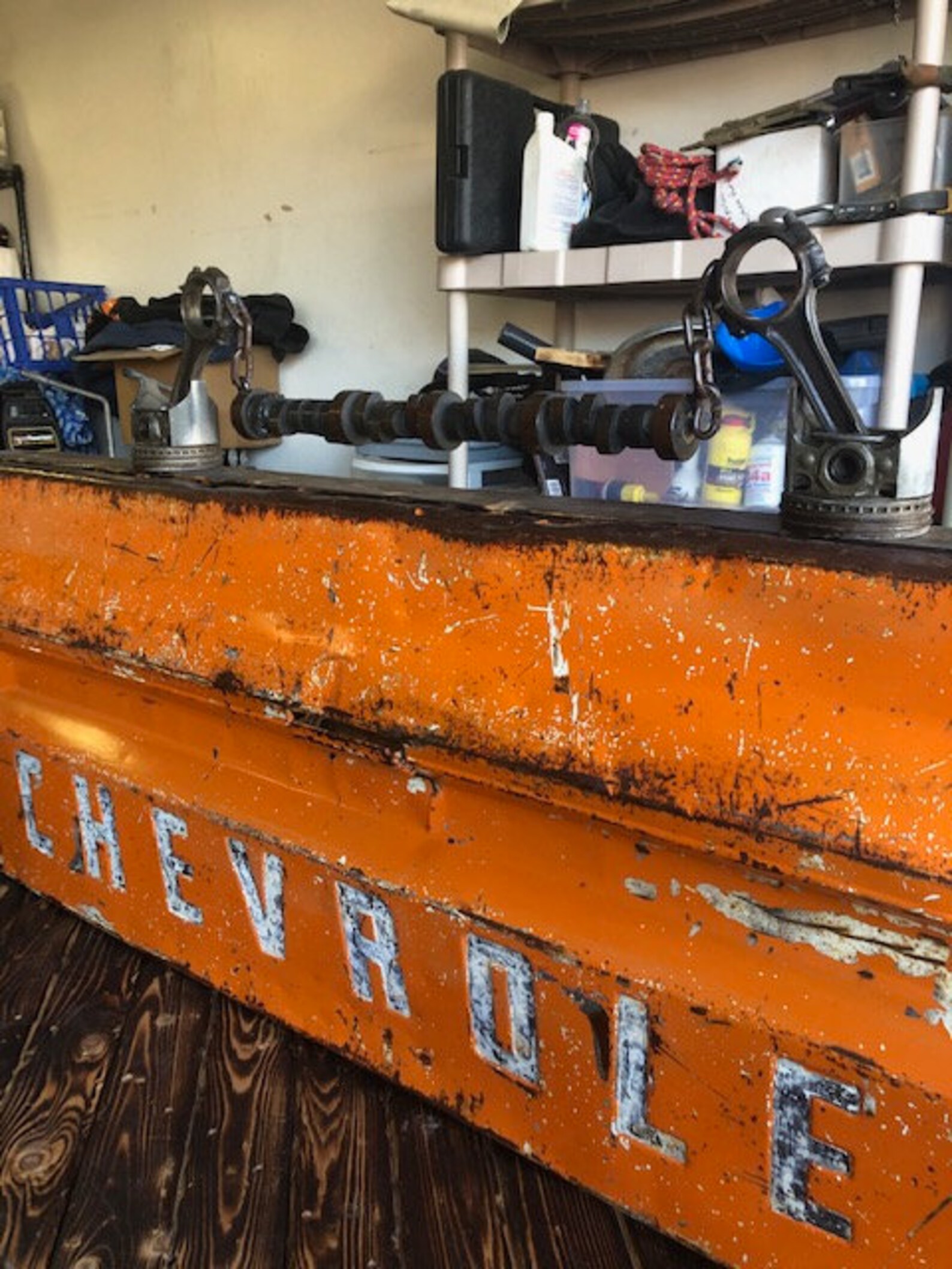 Vintage Custom Wooden Chevrolet Tailgate Bench - Etsy