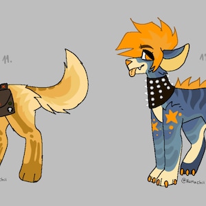 Halloween Spooky Feral Furry Dog Puppy Pup Wolf Canine Adopt Adoptable ...