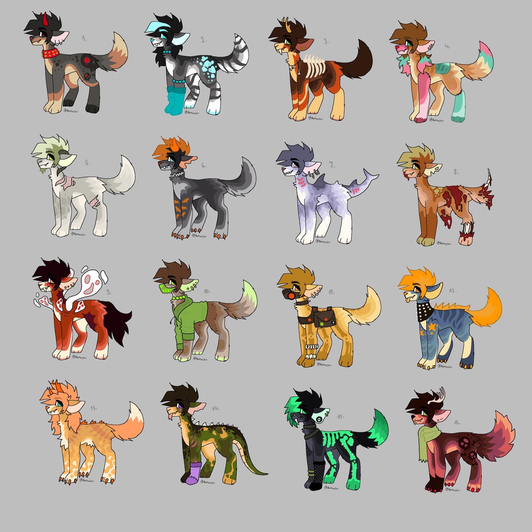 Halloween Spooky Feral Furry Dog Puppy Pup Wolf Canine Adopt Adoptable ...