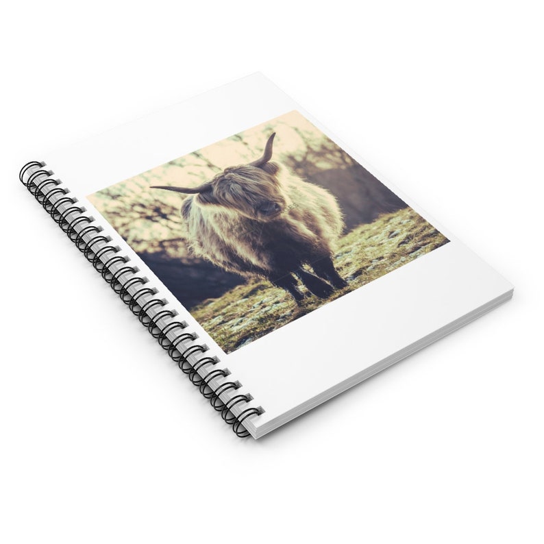 Scottish Highland Cow Notebook Scottish Highland Cow Journal - Etsy