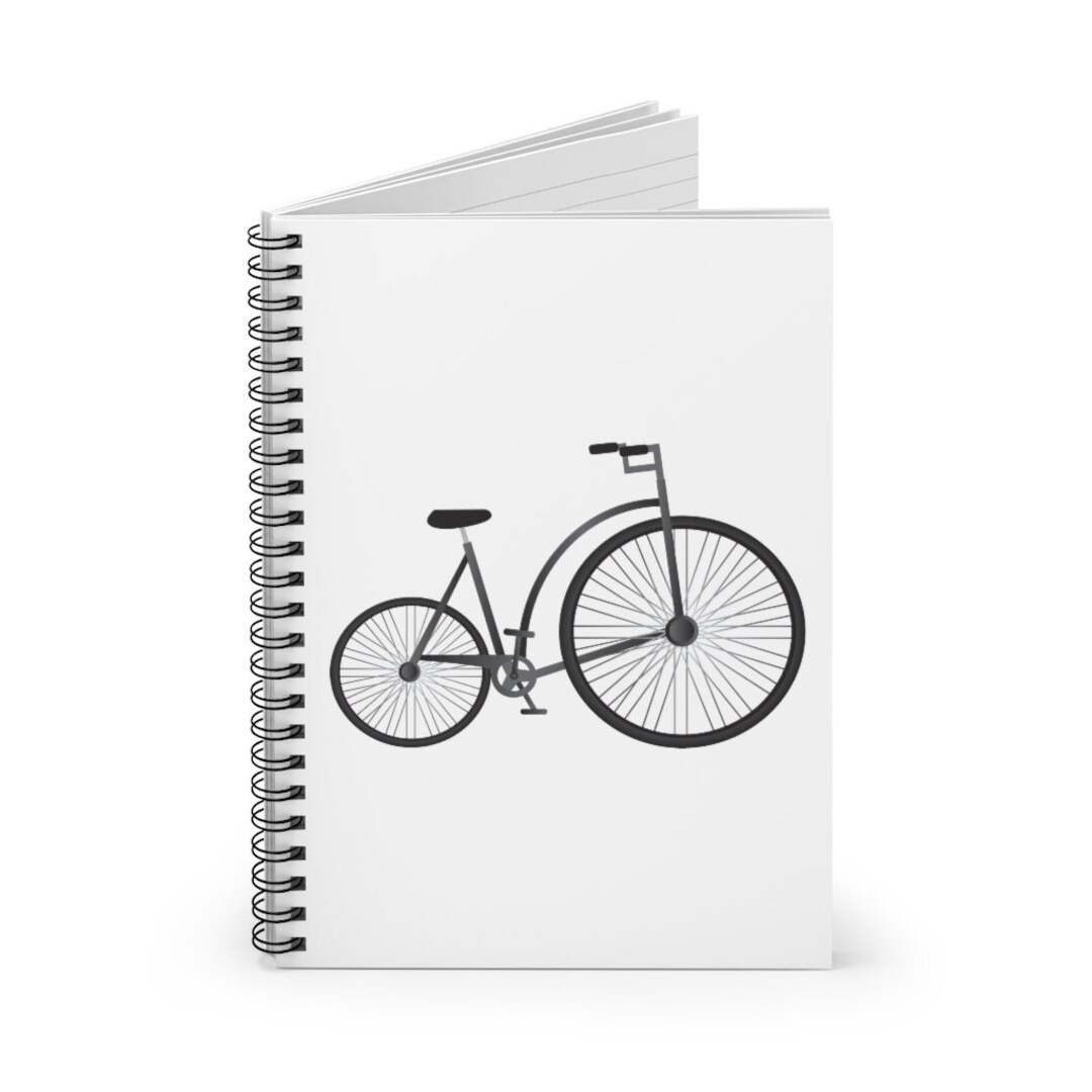 Bicycle Notebook Bicycle Journal Ruled Line Pages Gift Idea Gratitude ...