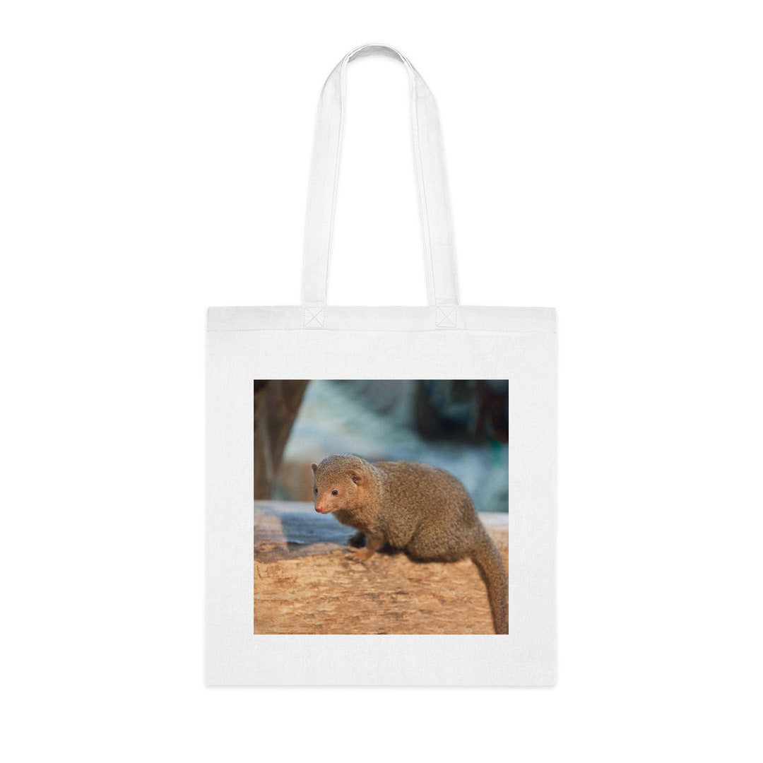 Mongoose Tote Bag, Mongoose Tote Gift, Mongoose Shoulder Bag, Mongoose ...