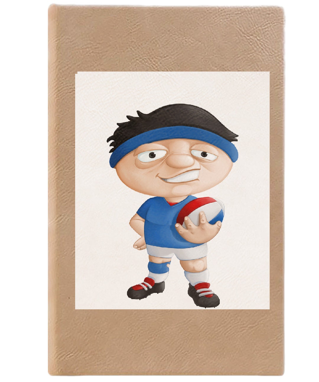 Rugby Player Notebook, Rugby Player Journal, Ruled Line Pages, Gift ...