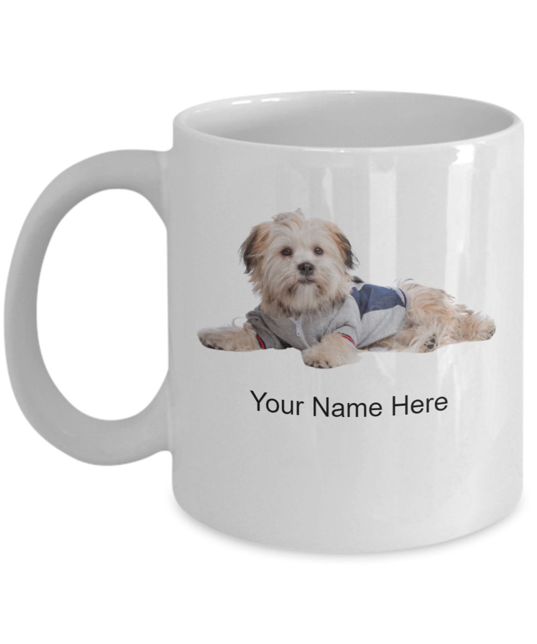 Personalized Shih-tzu Mug, Shih-tzu Dog Coffee Cup, Dog Gift Idea ...