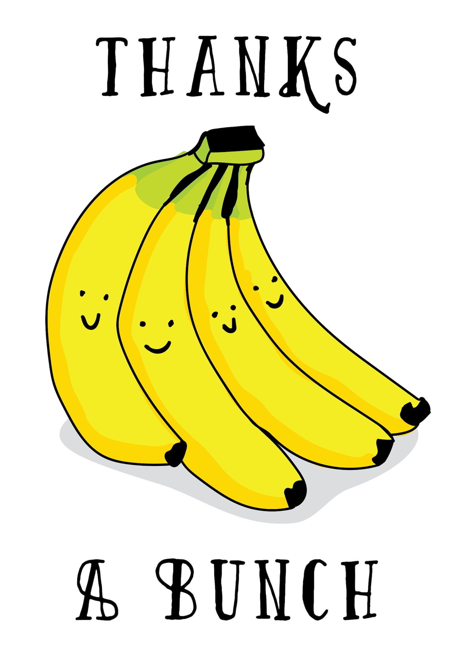 Funny Thank You Card Downloadable Thank You Card Printable - Etsy