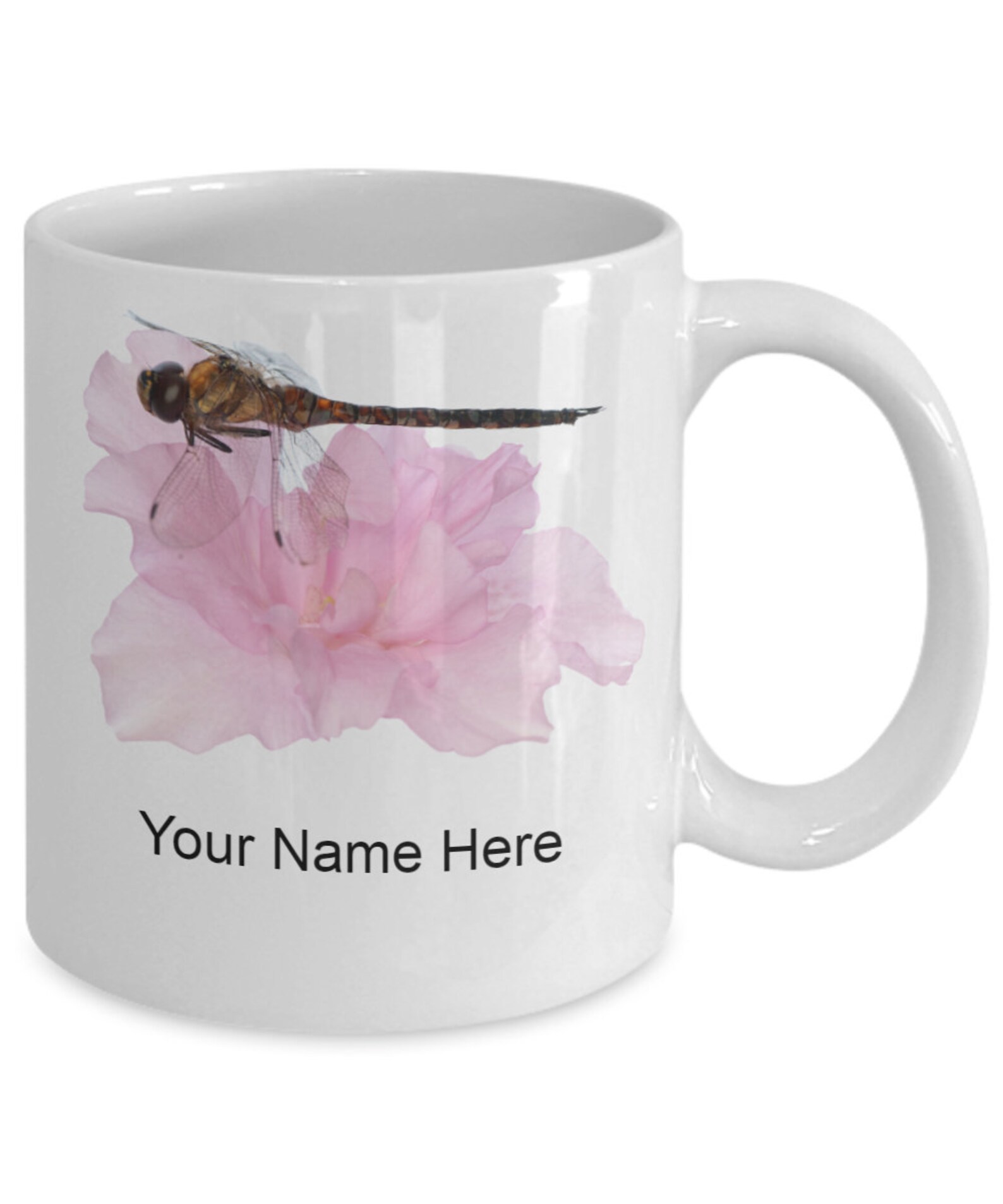 Personalized Dragonfly Mug Coffee Cup for Dragonfly Lovers - Etsy