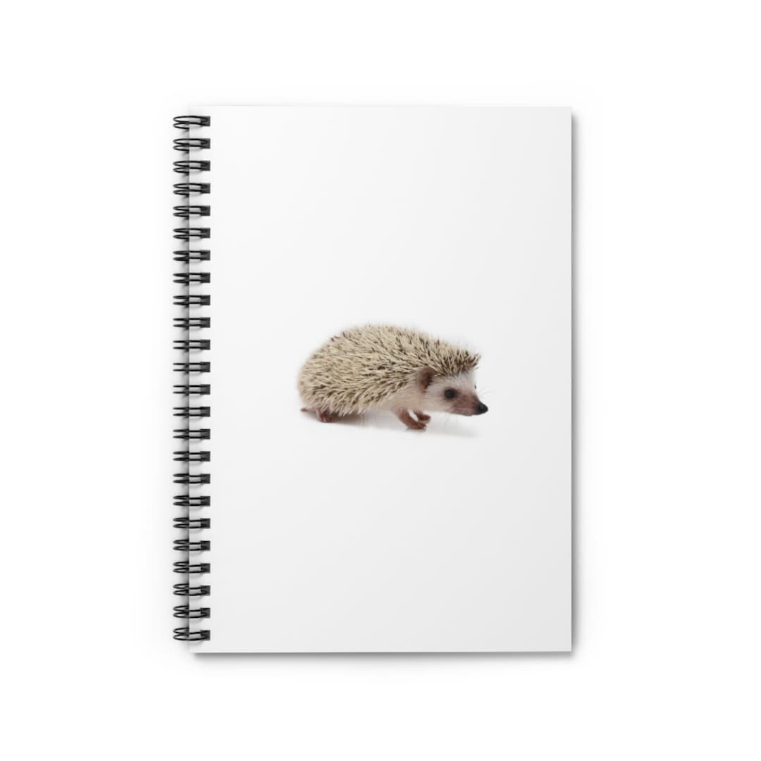 Hedgehog Notebook Hedgehog Journal Ruled Line Pages Gift Idea Gratitude ...