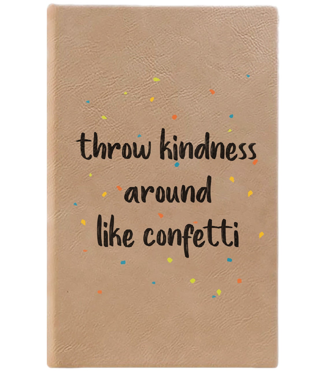 Confetti Notebook, Confetti Journal, Ruled Line Pages, Gift Idea ...