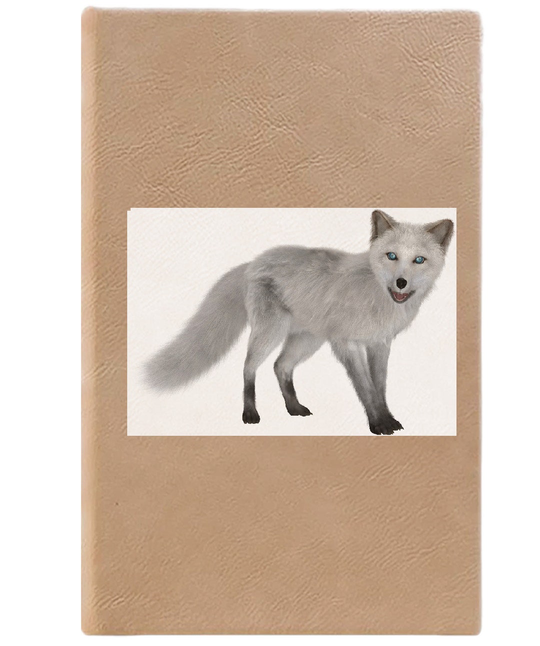 Arctic Fox Notebook , Arctic Fox Journal, Ruled Line Pages, Gift Idea ...