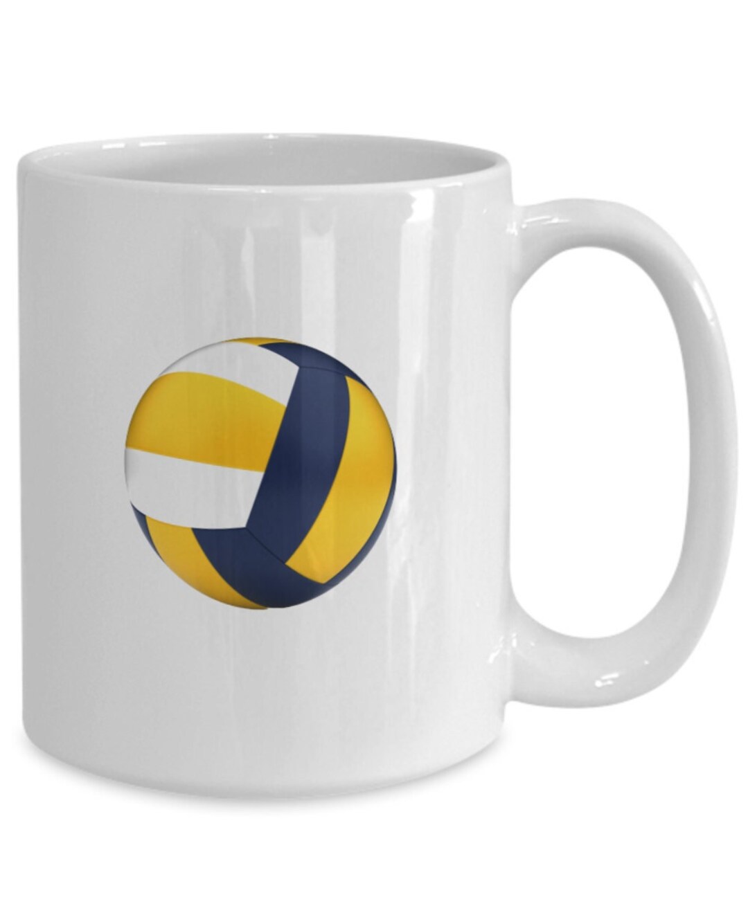 Volleyball Mug, Volleyball Coffee Cup, Volleyball Kitchen Decor,funny ...