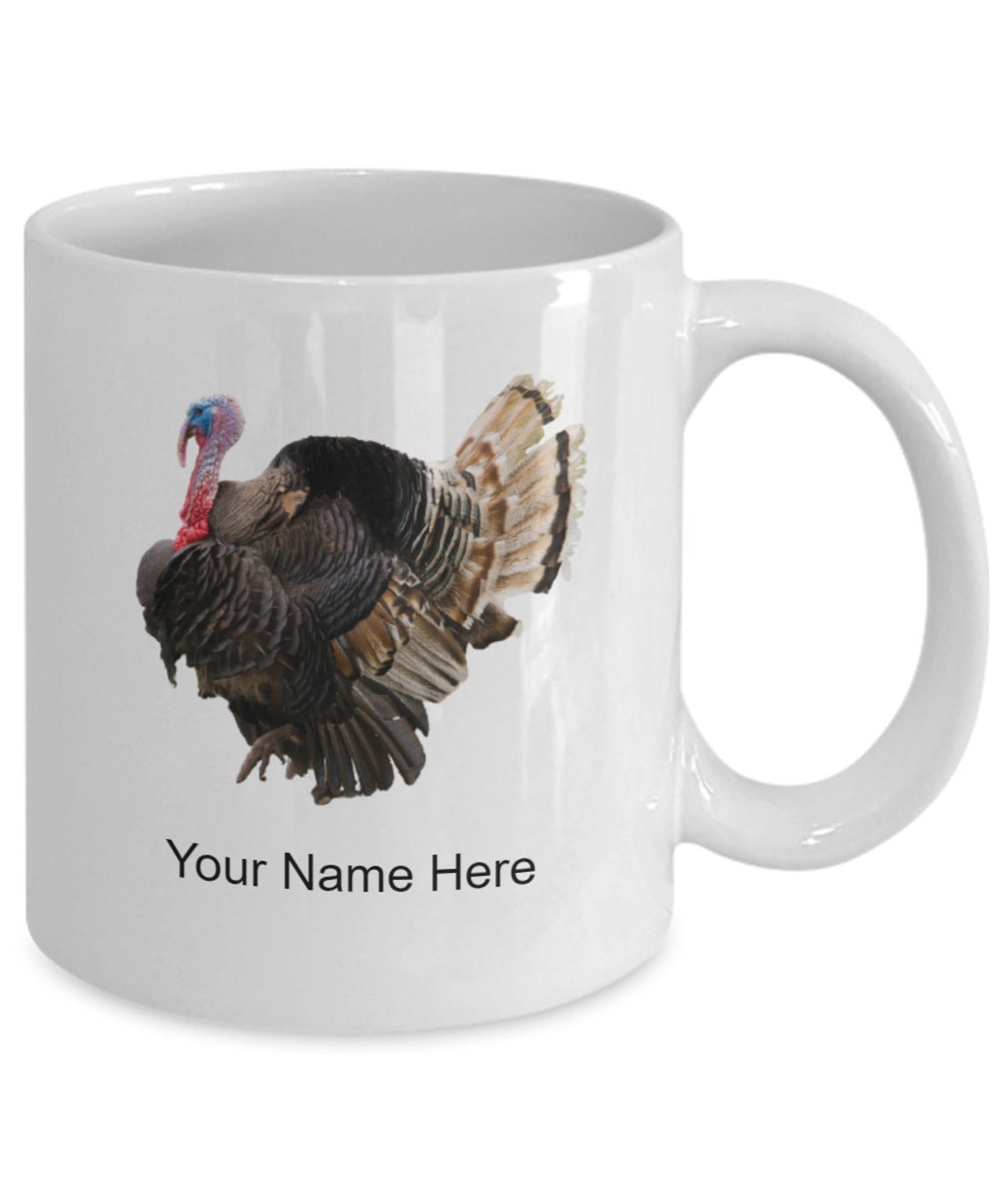 Personalized Turkey Mug Coffee Cup For Turkey Lovers Idea | Etsy