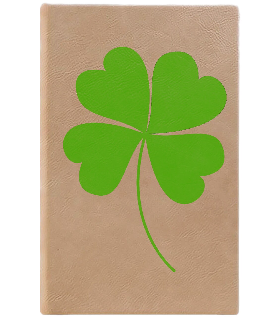 Four Leaf Notebook, Four Leaf Journal, Ruled Line Pages, Gift Idea ...