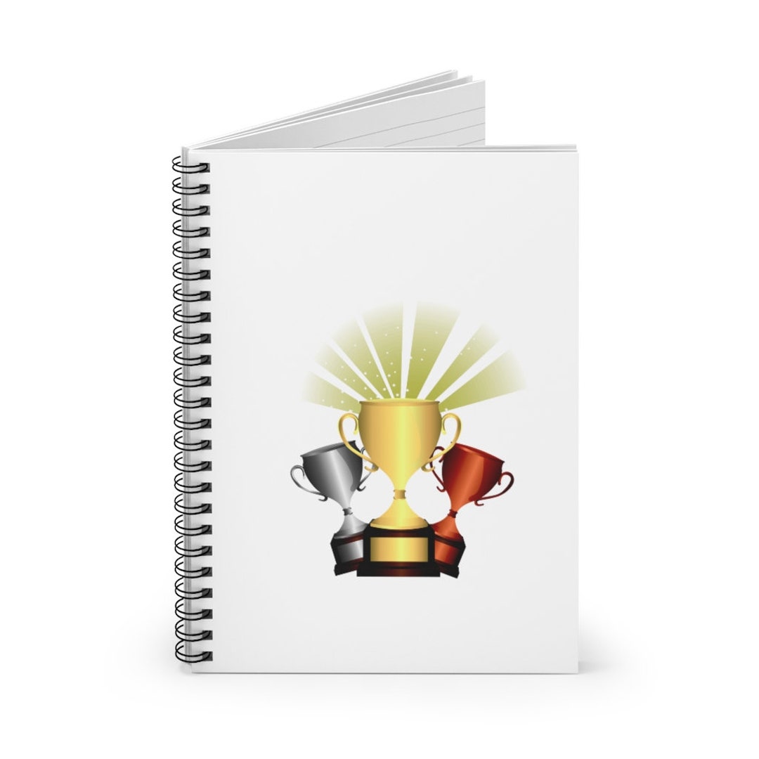 Trophies Notebook Trophies Journal Ruled Line Pages Gift Idea Gratitude ...