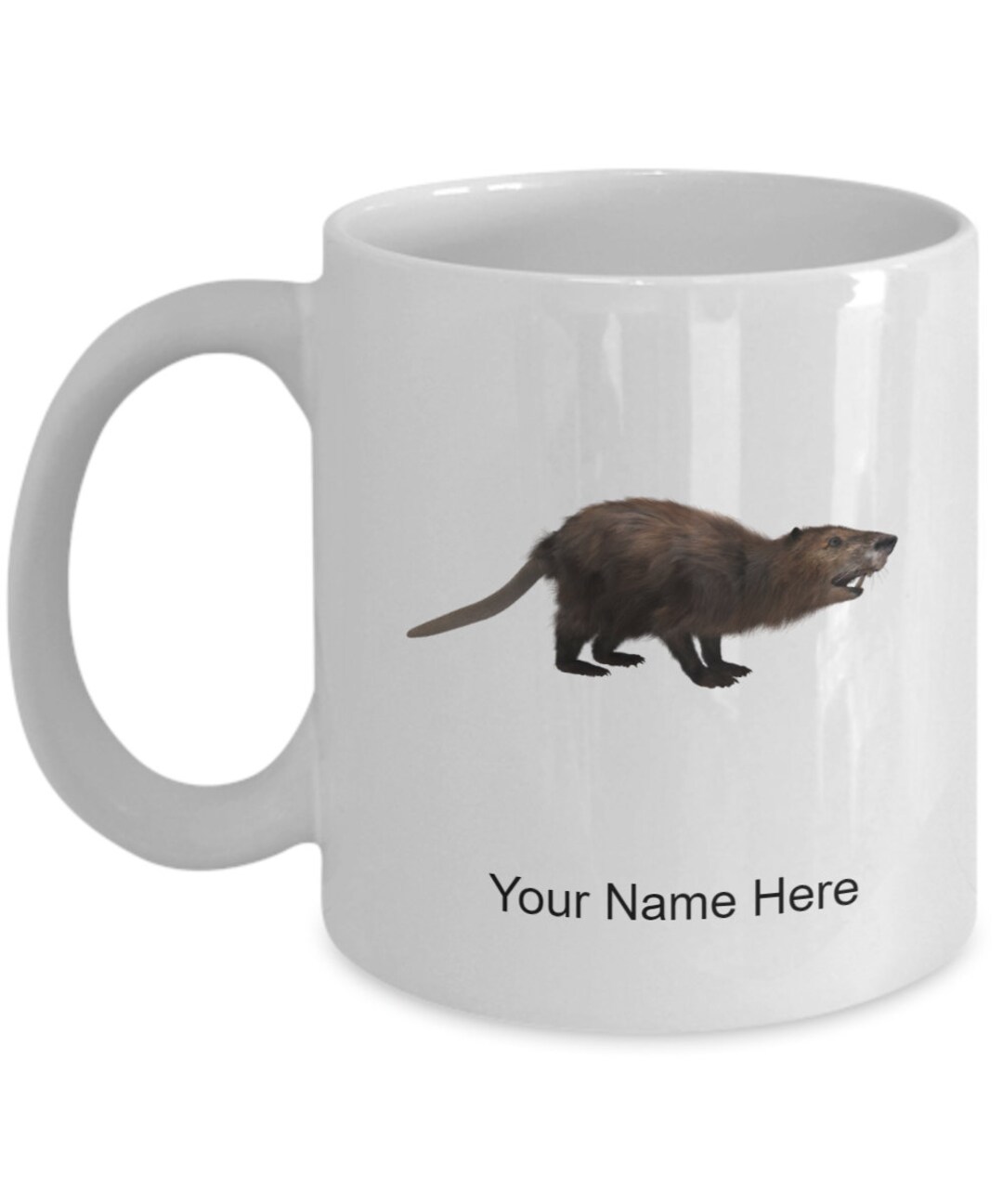 Personalized Beaver Mug, Beaver Coffee Cup, Beaver Gift Idea, Custom ...